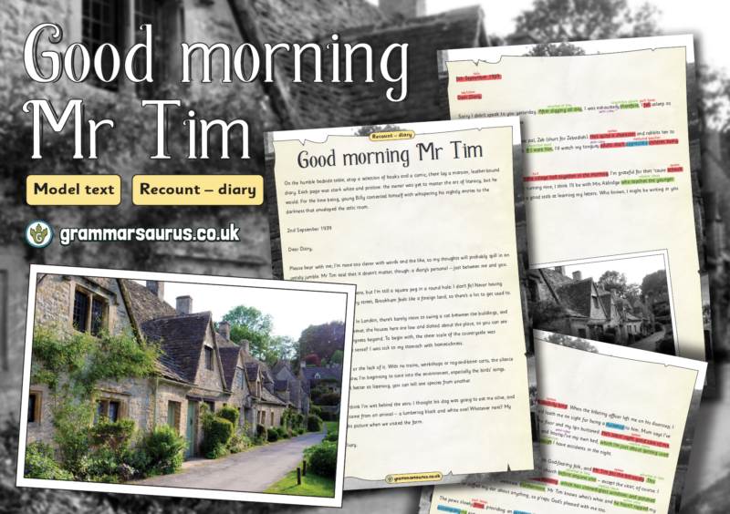 KS2 Model Texts - Grammarsaurus