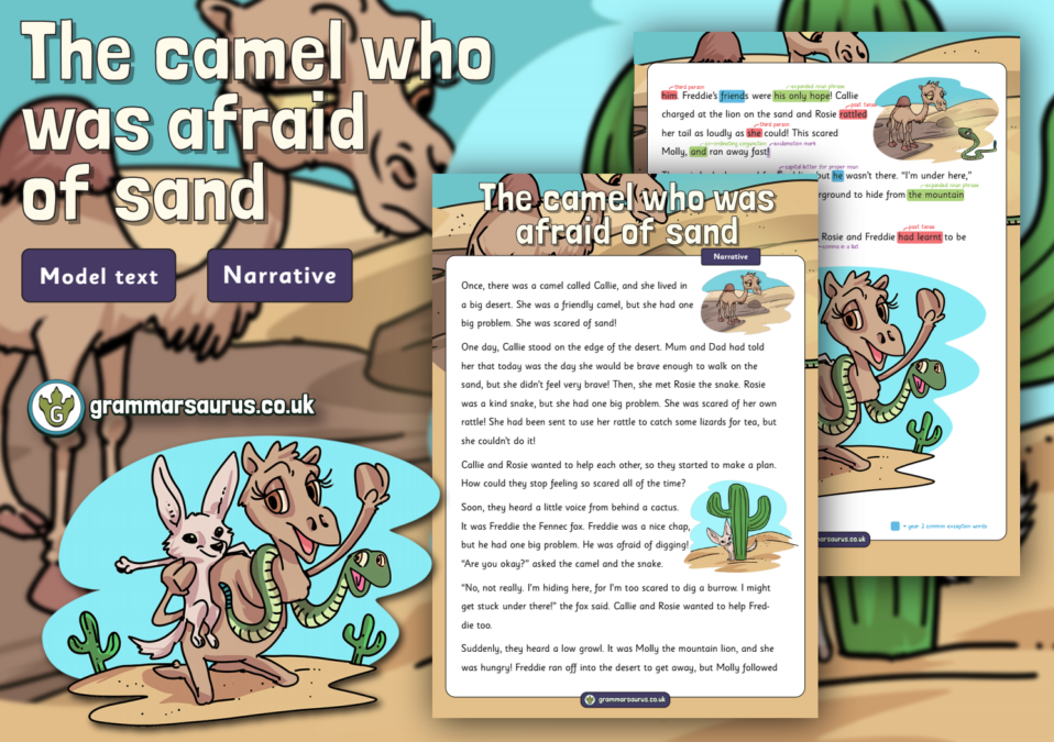 KS1 Model Texts - Grammarsaurus