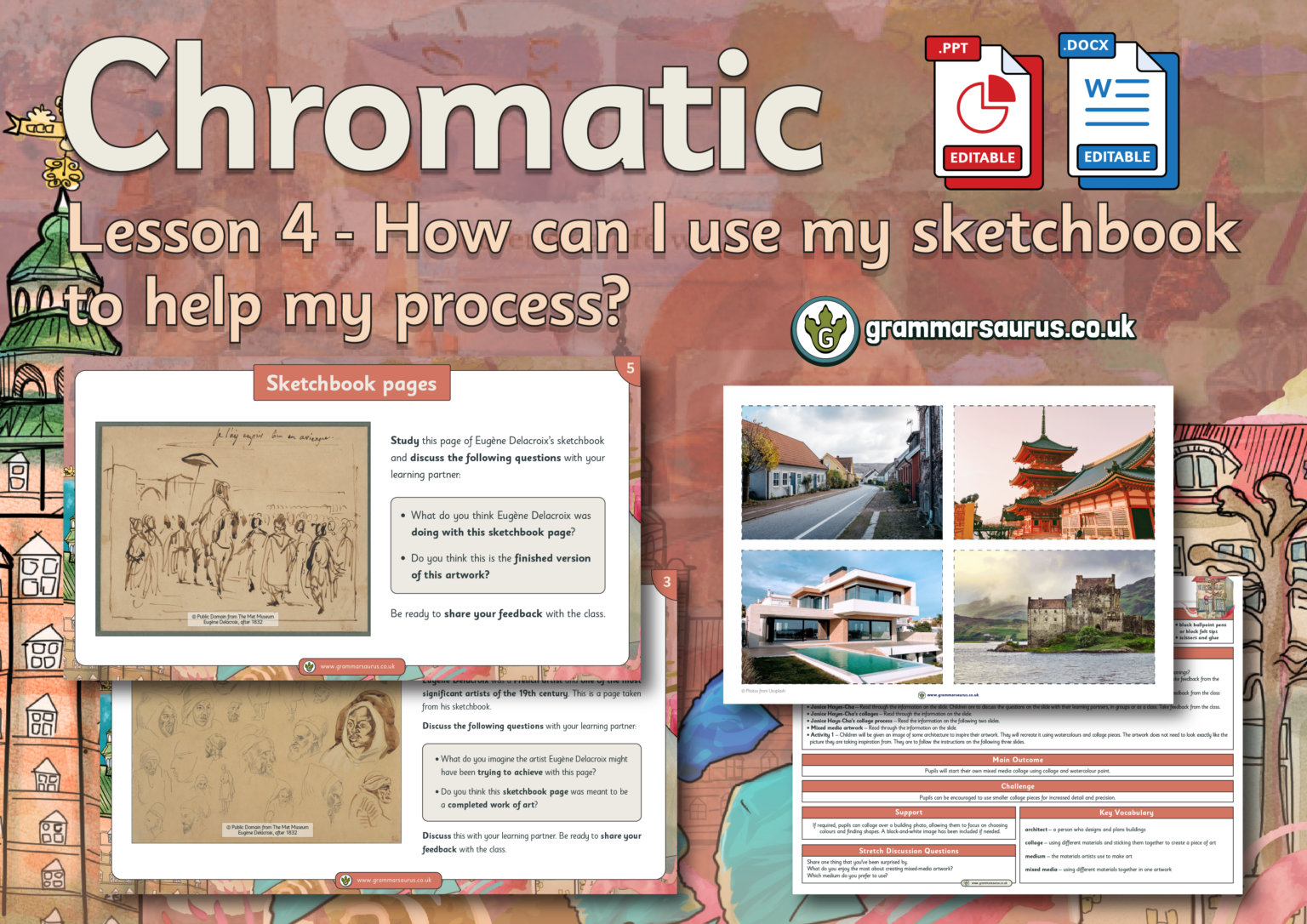 Year 4 Art – Chromatic – How can I use my sketchbook to help my process ...
