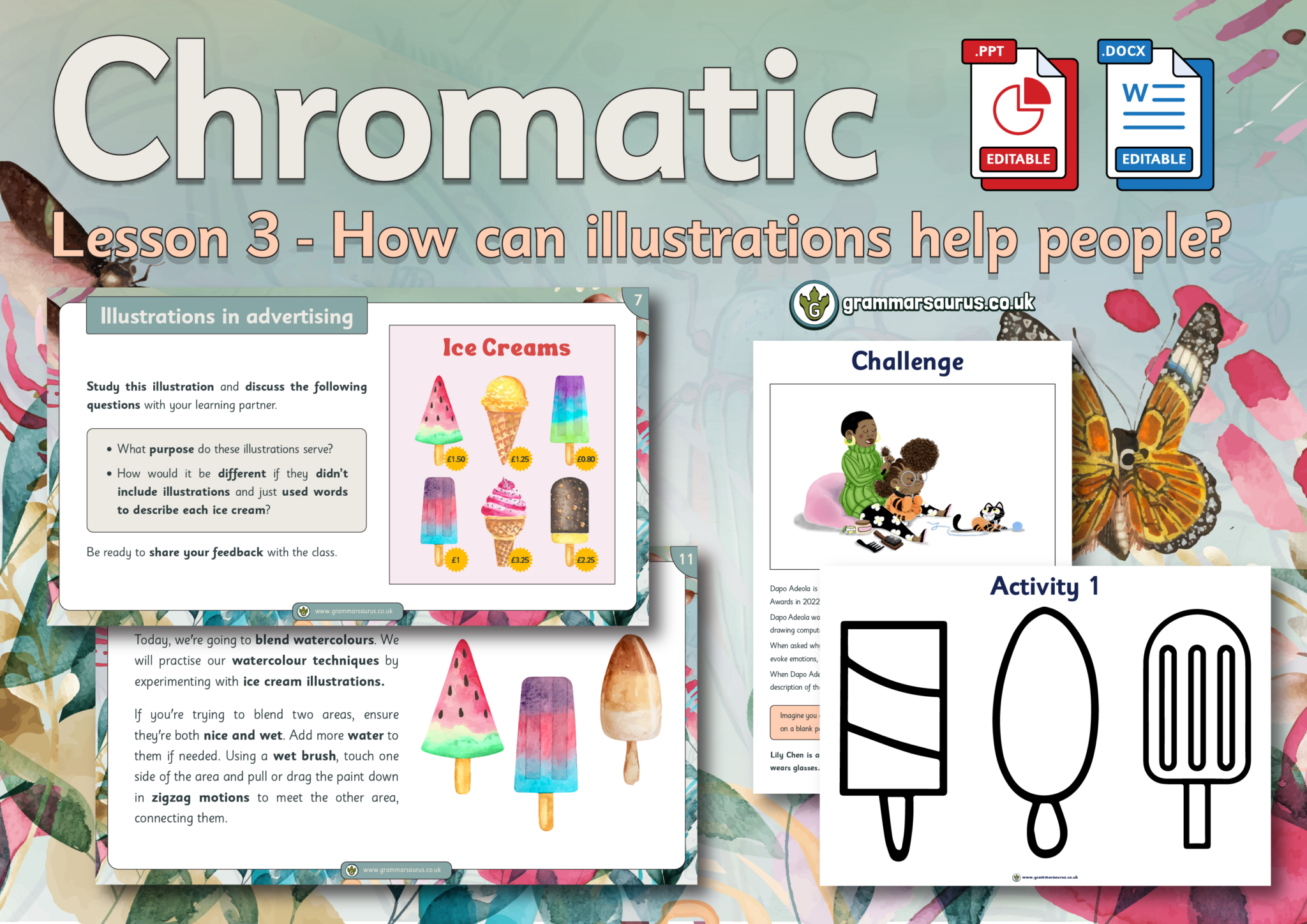 Year 3 Art – Chromatic – How can illustrations help people? Lesson 3 ...
