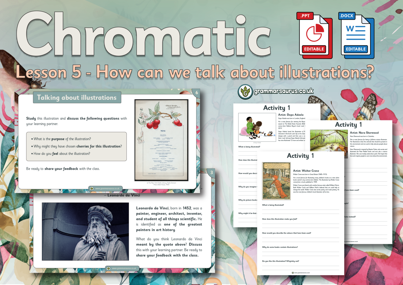 Year 3 Art – Chromatic – How can we talk about illustrations ? Lesson 5 ...