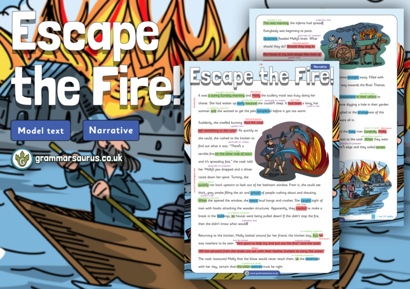 Y3 Narrative - Stories - Grammarsaurus