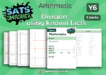 Y6 SATs Smasher (Maths): Arithmetic – Division - using known facts ...