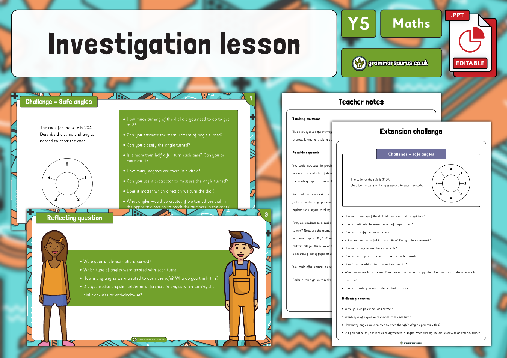 Year 5 Properties of Shape – Investigation lesson - Grammarsaurus