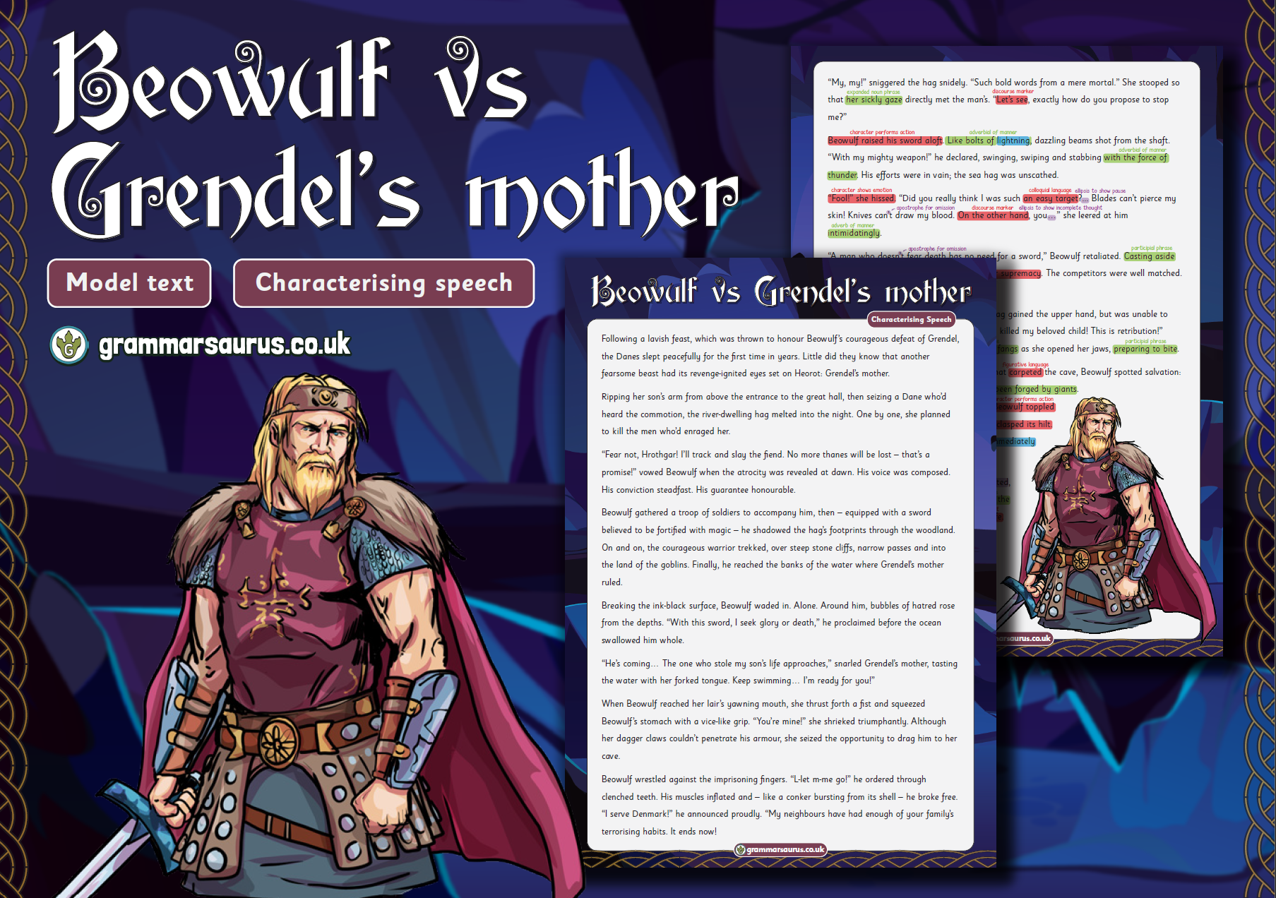 Grendels Mother Vs Beowulf