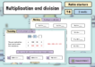 Year 4 Weekly Maths Starters - Multiplication and division - Grammarsaurus