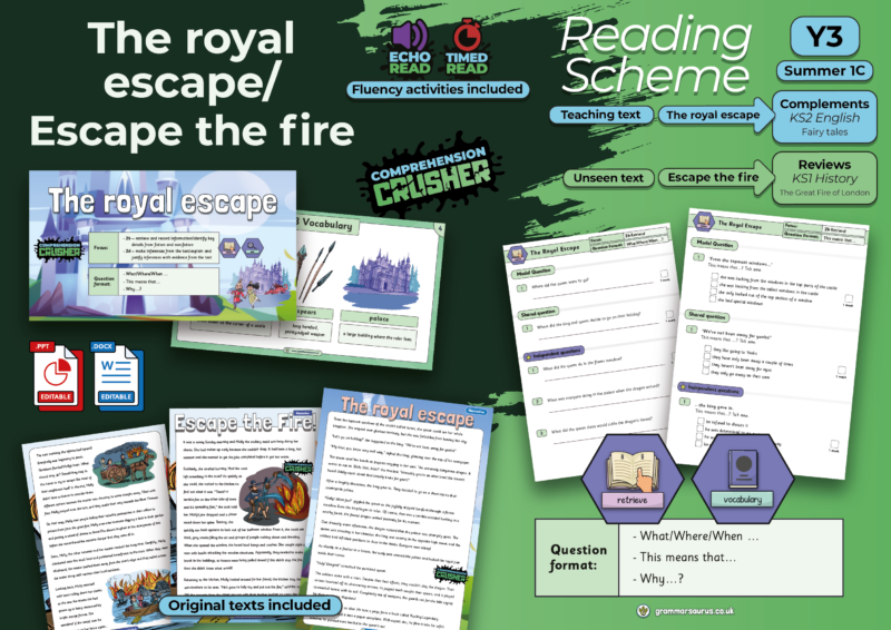 Y3 Teaching resources - Grammarsaurus
