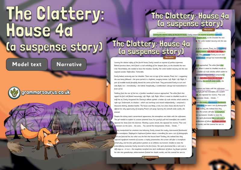 Y5 Narrative - Stories - Grammarsaurus