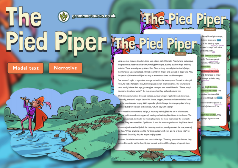 Y4 Narrative - Stories - Grammarsaurus