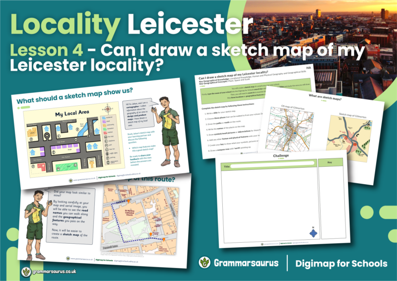 Y4 Locality Unit - Can I draw a sketch map of my Leicester locality ...