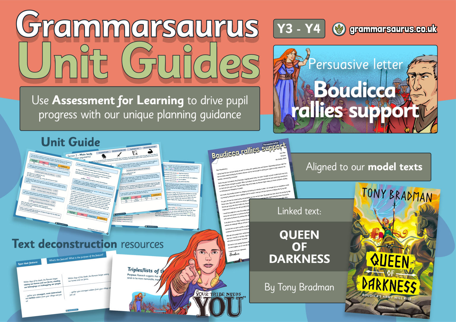 Year 3/4 Unit Guide – Persuasive Letter – Boudicca rallies support ...