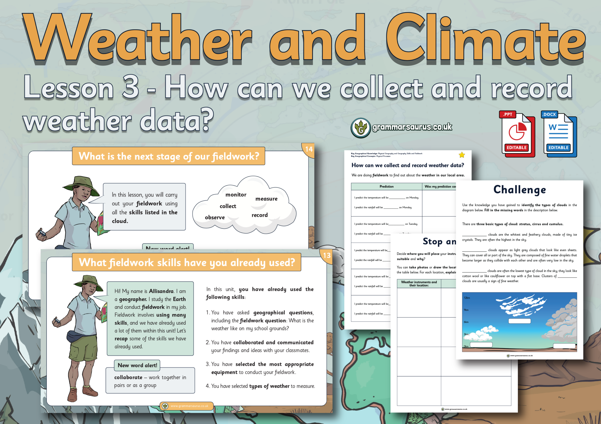 Year 4 Geography – Weather and Climate – How can we collect and record ...