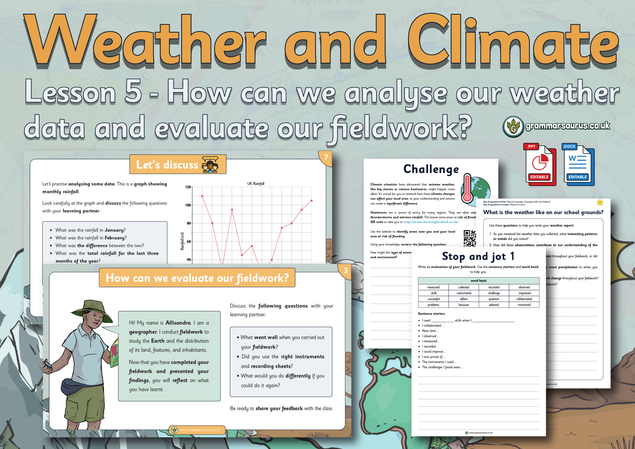 Year 4 Geography – Weather and Climate – How can we analyse our weather ...