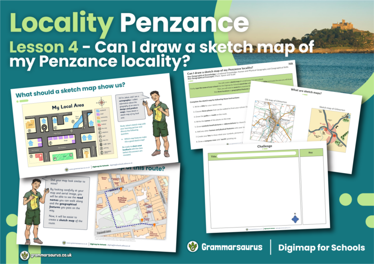 Y4 Locality Unit - Can i draw a sketch map of my Penzance locality ...