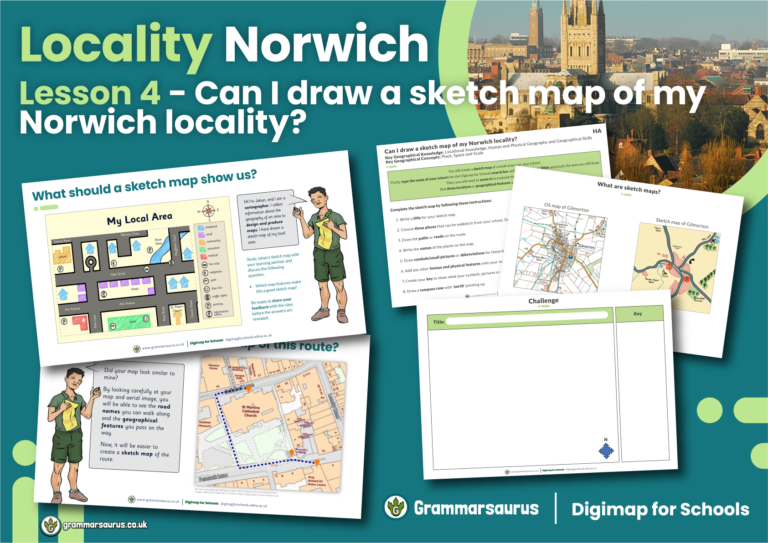 Y4 Locality Unit - Can I draw a sketch map of my Norwich locality ...