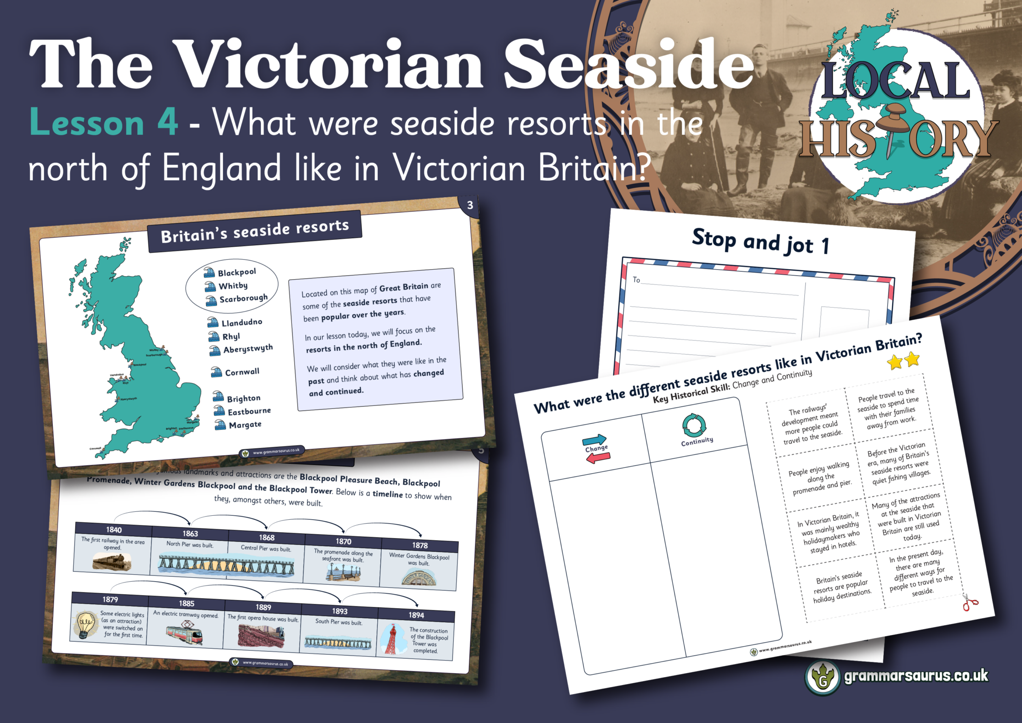 KS1 Local history – The Victorian Seaside – What were seaside resorts ...