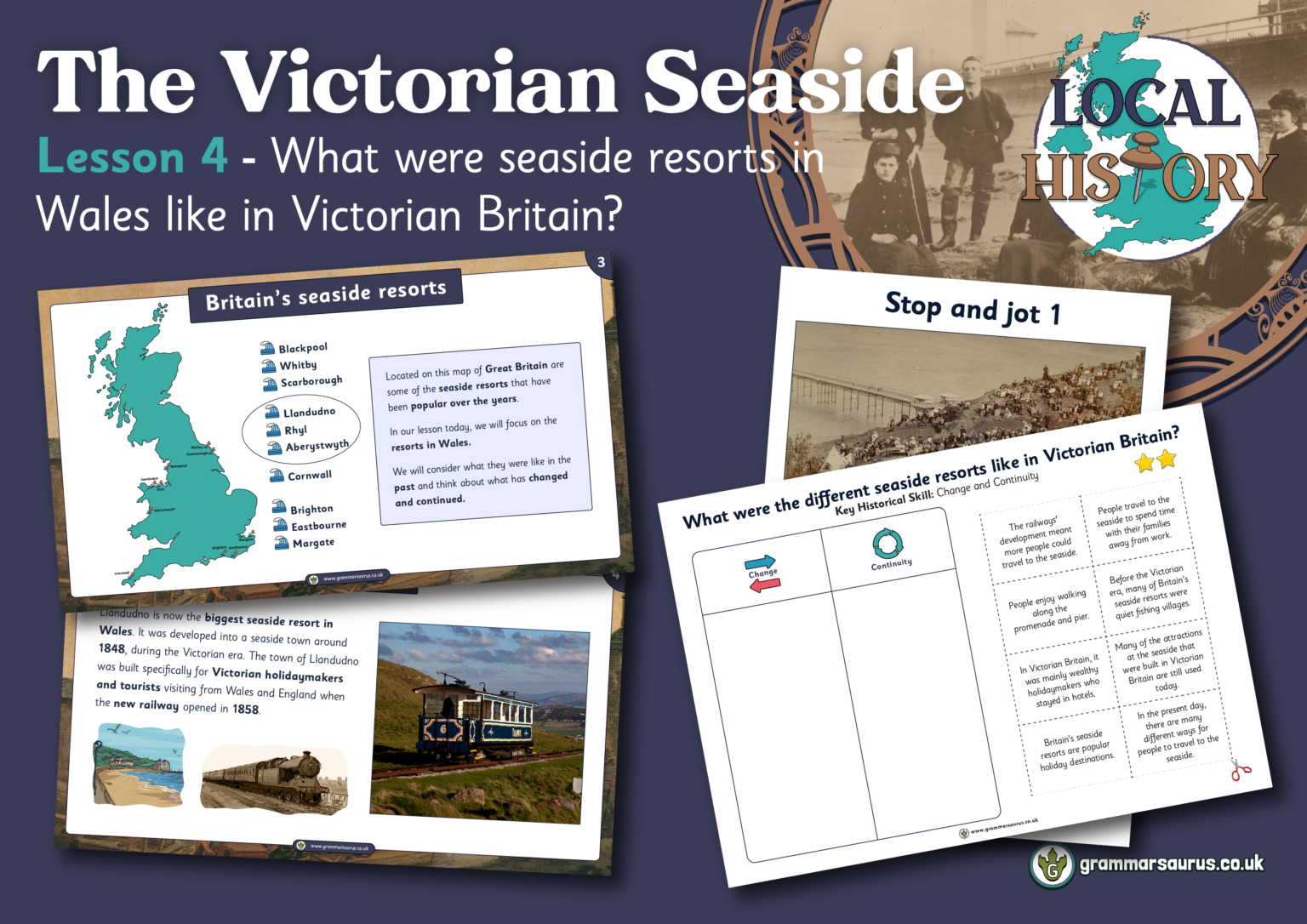 KS1 Local history – The Victorian Seaside – What were seaside resorts ...