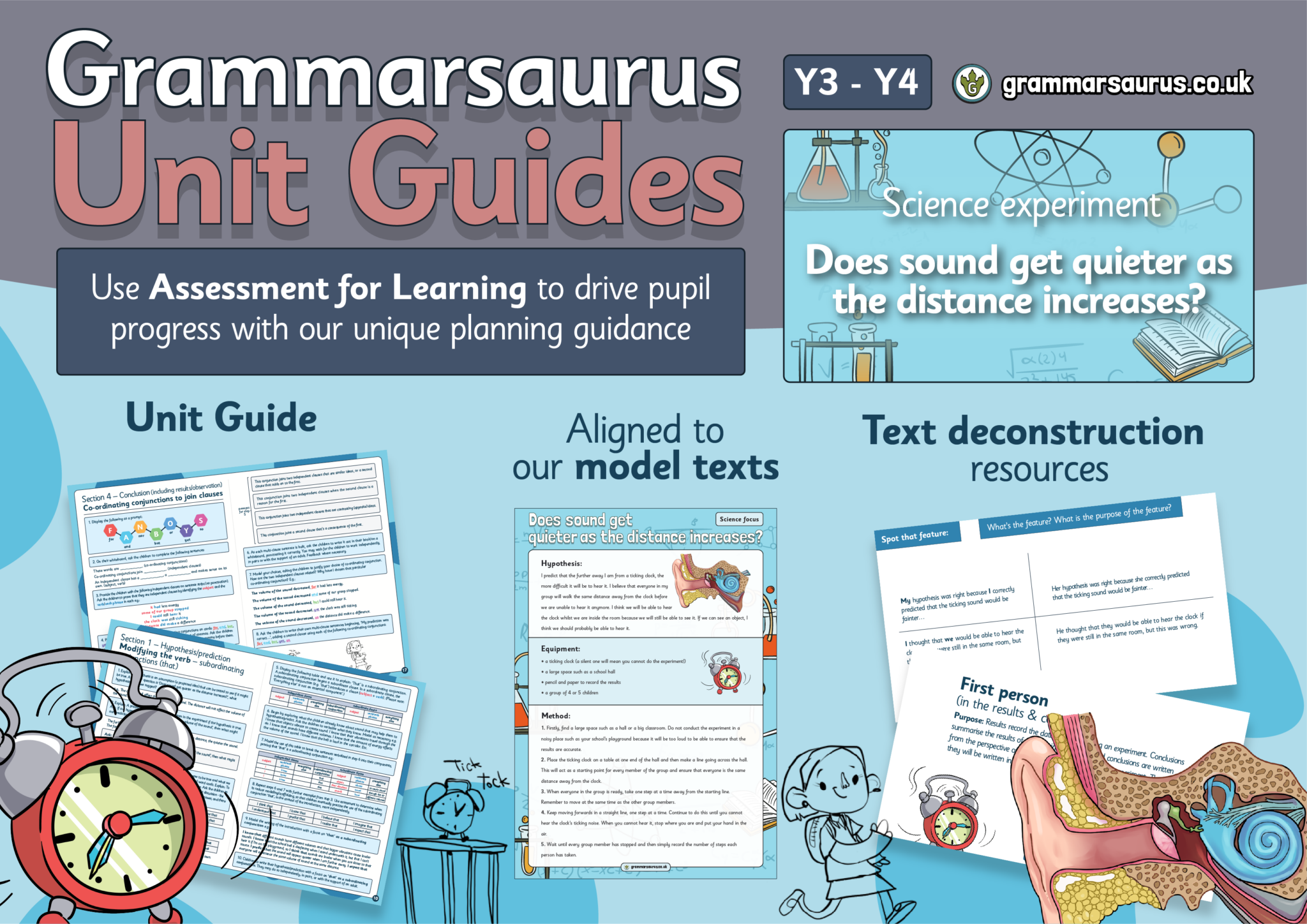 Year 3/4 Unit Guide – Science Experiment – Does sound get quieter as ...