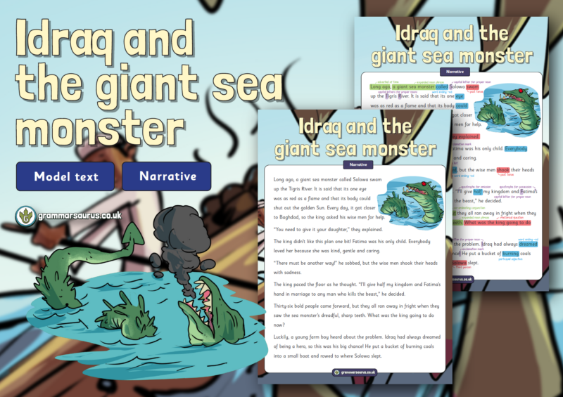Y2 Narrative - Stories - Grammarsaurus