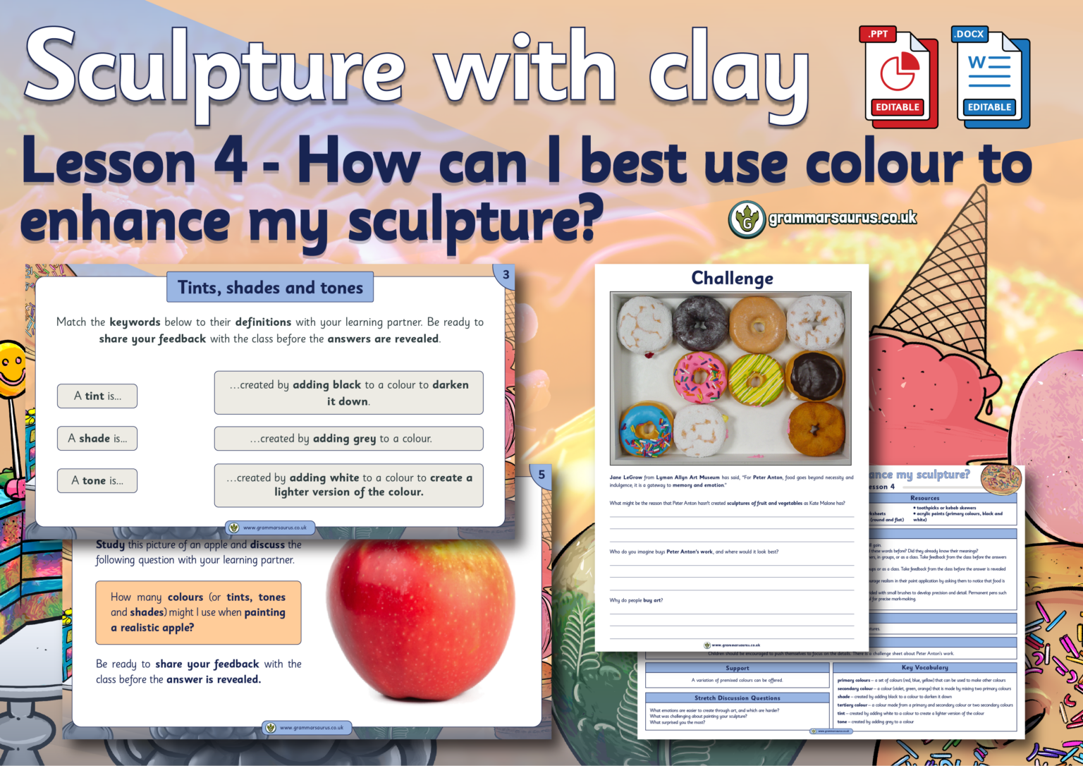 Year 6 Art – Sculpture with Clay -How can I best use colour to enhance ...