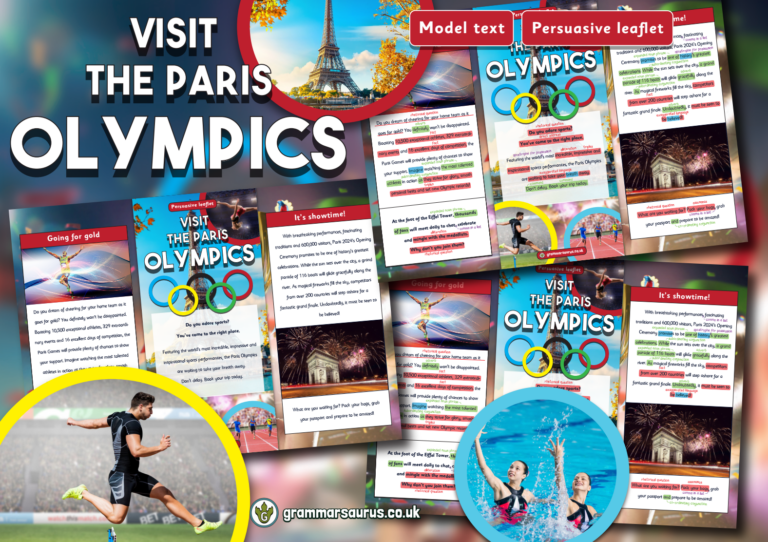 Y4 Persuasive - Advert/leaflet - Grammarsaurus