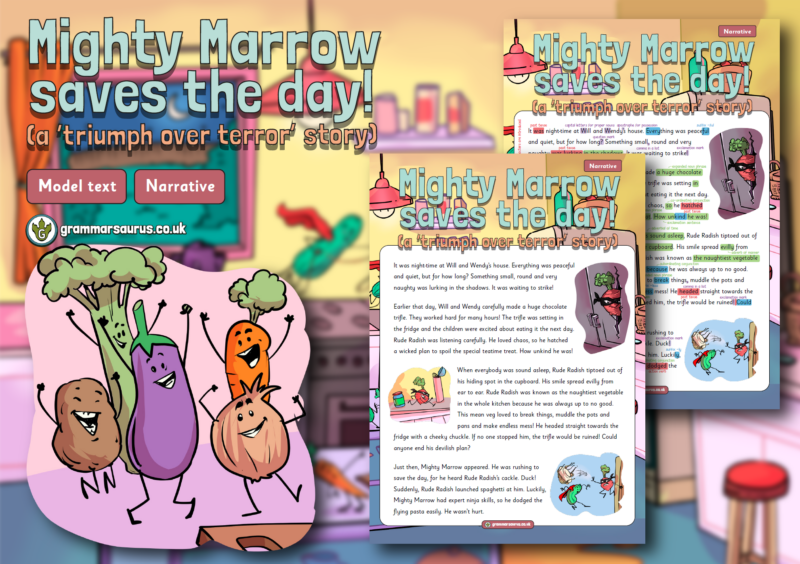 Y2 Narrative - Stories - Grammarsaurus