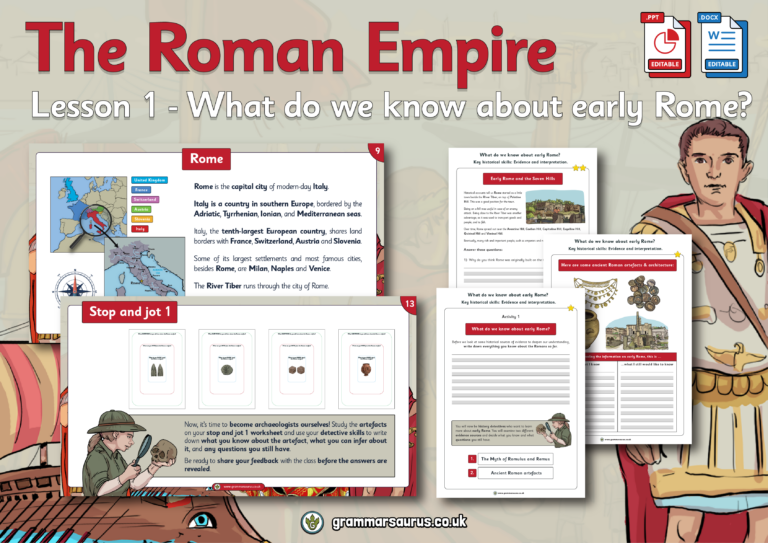 KS3 History - The Roman Empire - What do we know about early Rome ...