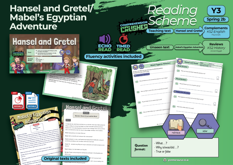 Y3 Teaching resources - Grammarsaurus
