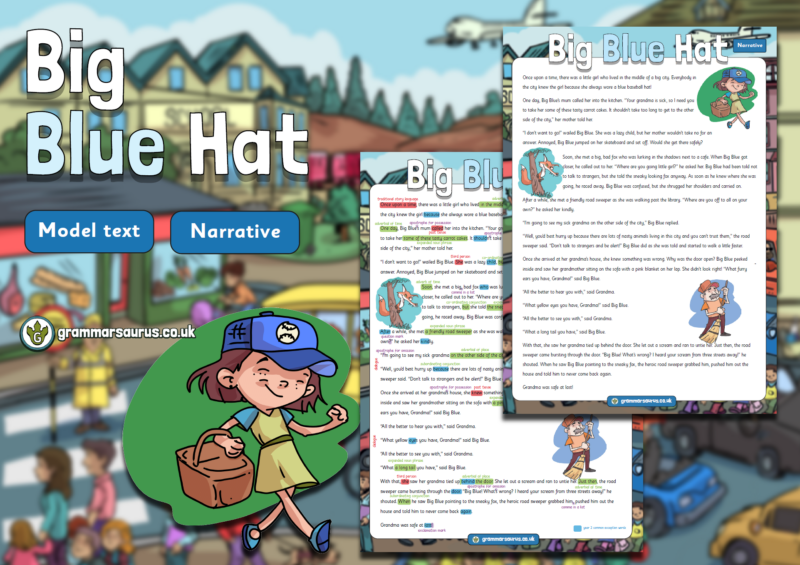 KS1 Model Texts - Grammarsaurus