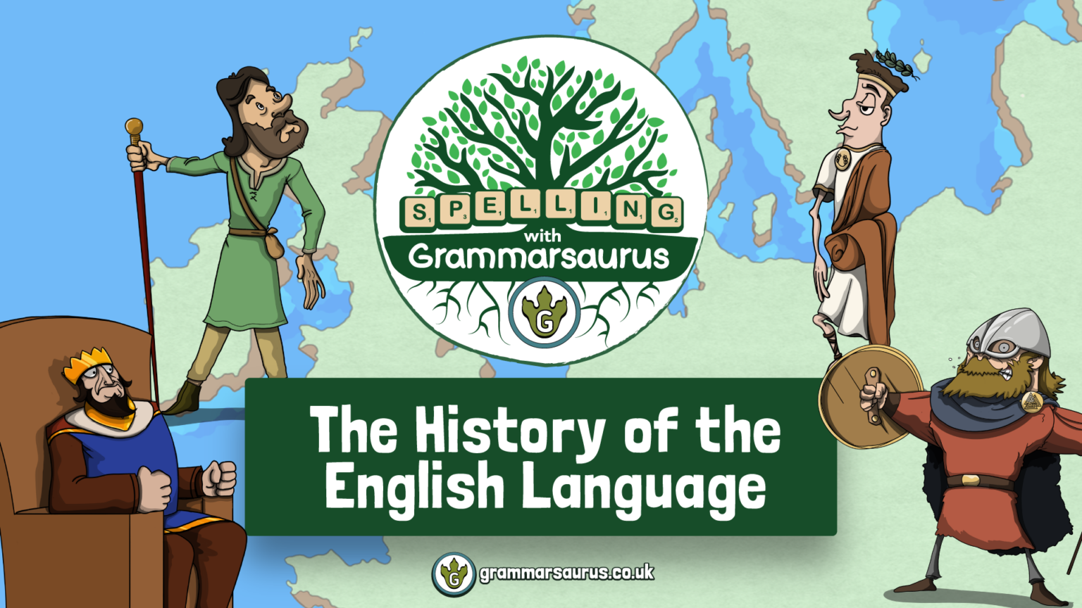 Spelling with Grammarsaurus - The History of the English Language ...