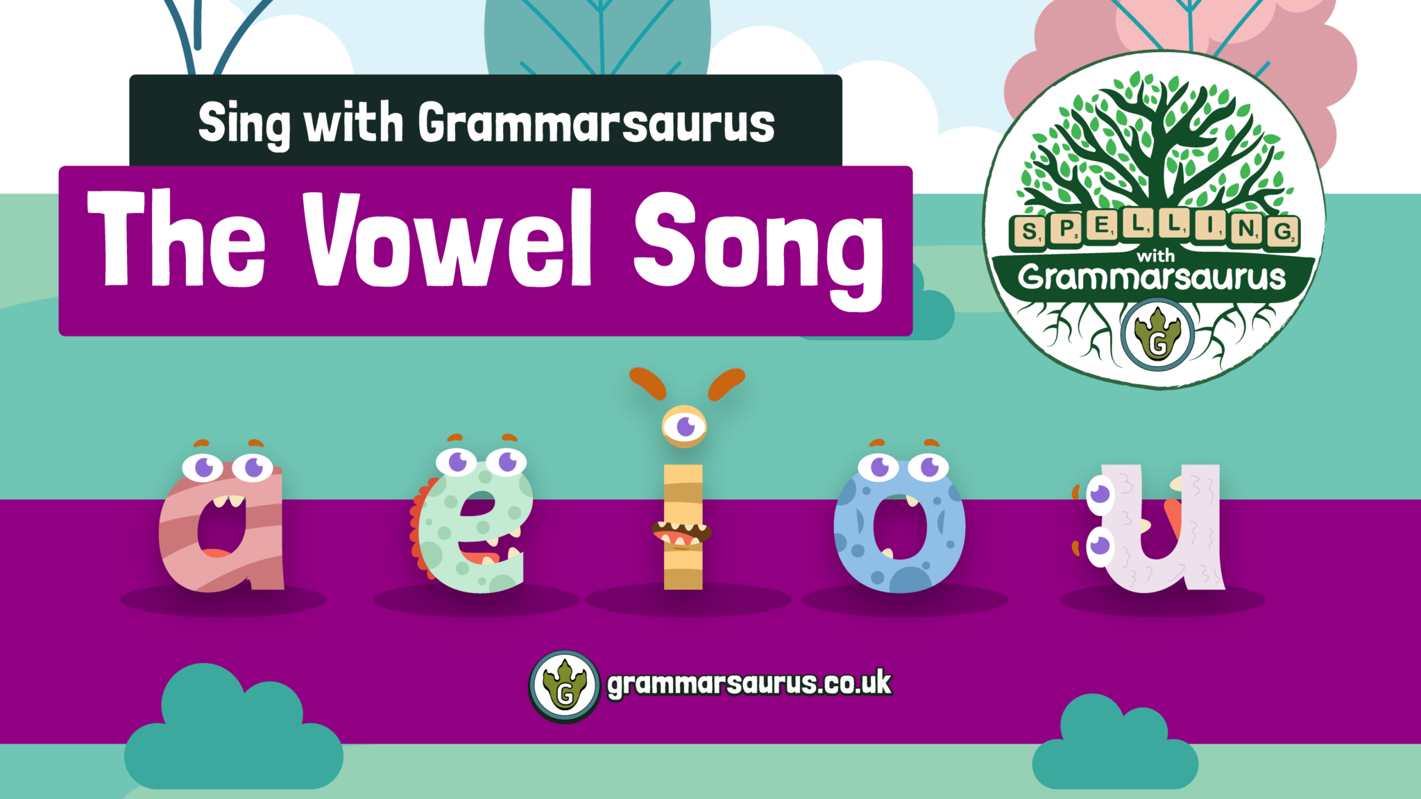 vowel song thumb (1) - Grammarsaurus