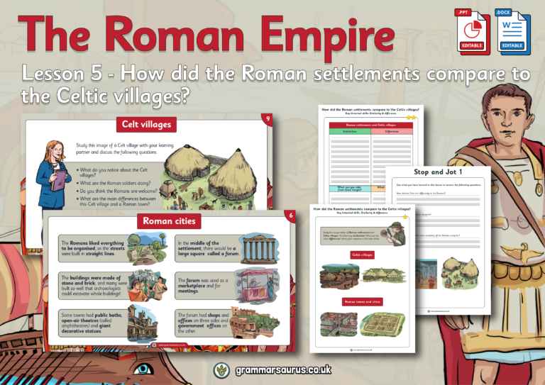 KS3 History – The Roman Empire – How did Roman settlements compare to ...