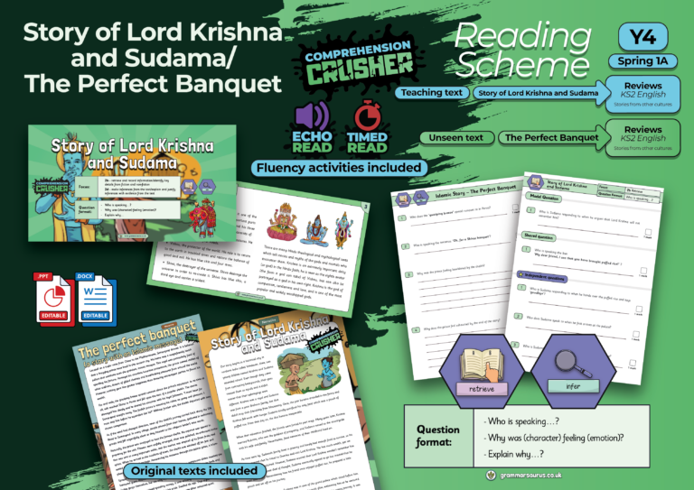 Year 4 Comprehension Crusher Reading Scheme – Spring 1a - Story of Lord ...