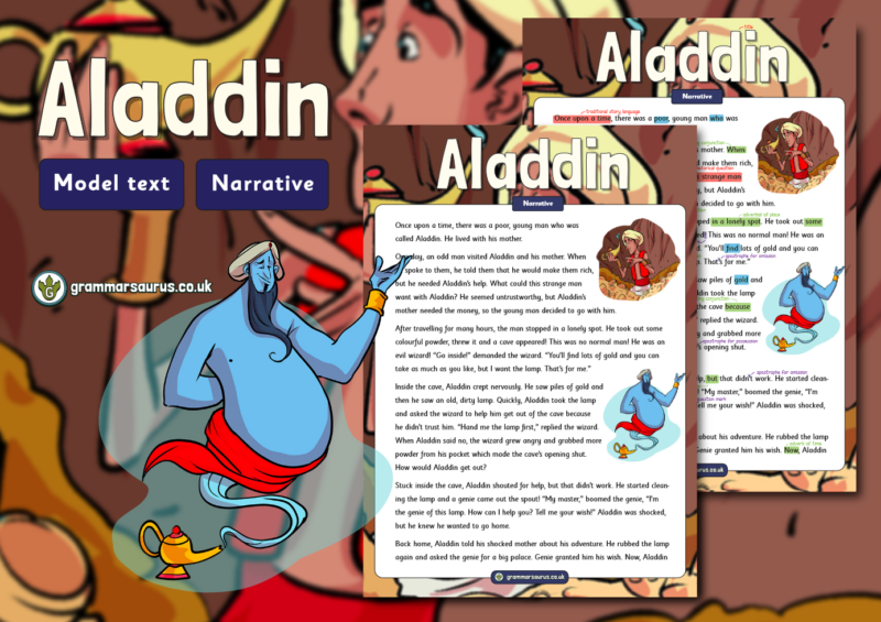 Y2 Narrative - Stories - Grammarsaurus