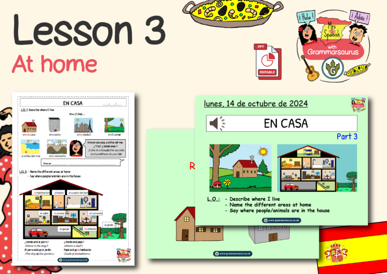 Year 4 - At home - Lesson 3 - Grammarsaurus