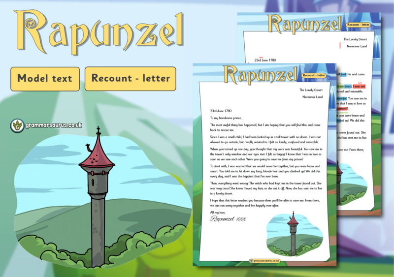 KS1 Model Texts - Grammarsaurus