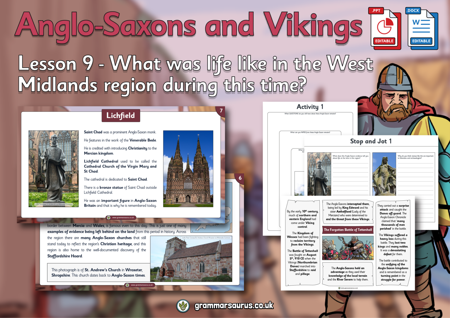 Year 5 History – Anglo-Saxons and Vikings – What was life like in the ...