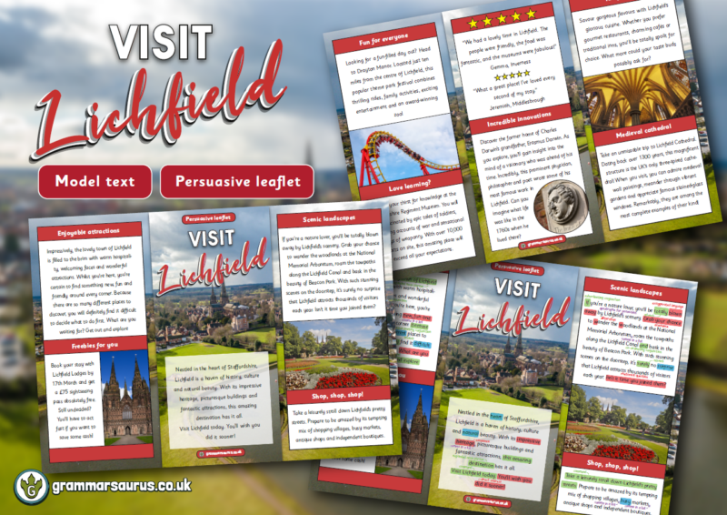 KS2 Model Texts - Grammarsaurus