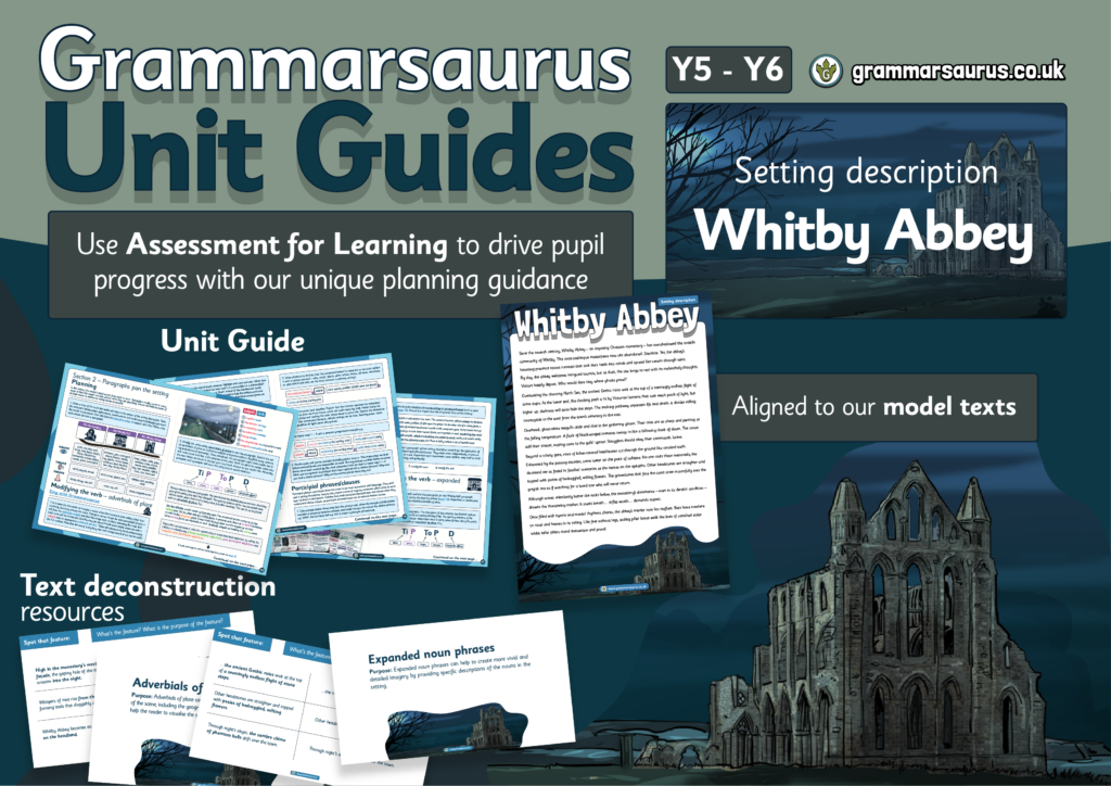 unit guide ad - Grammarsaurus