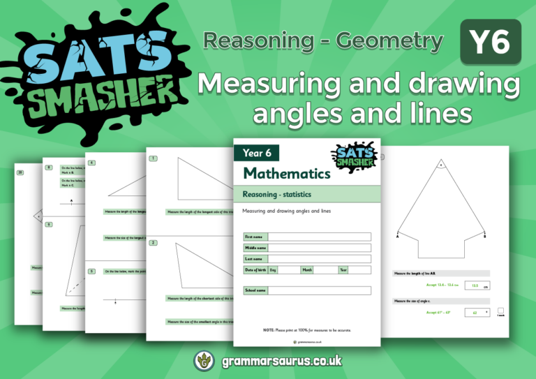 Y6 SATs Smasher (Maths): Reasoning - Geometry – Measuring and drawing ...