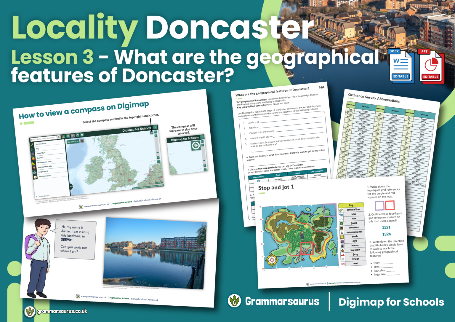 Y4 Locality Unit - What are the geographical features of Doncaster ...