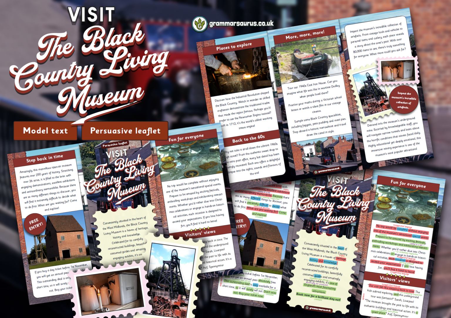 Year 4 Model Text – Persuasive leaflet – Visit the Black Country Living ...