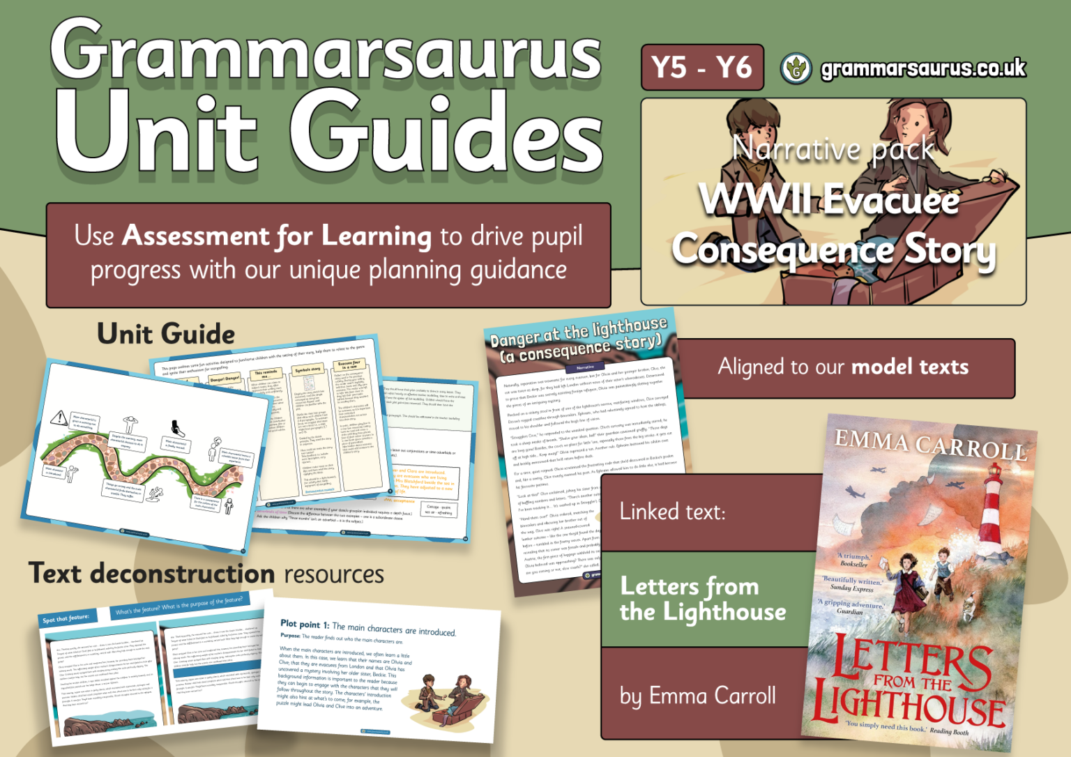 Year 5/6 Unit Guide – Narrative pack - WWII Evacuee Consequence Story ...