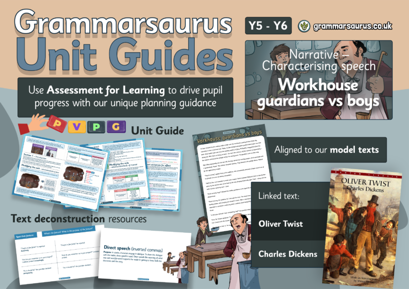 Y5/6 Unit Guide - Narrative - Grammarsaurus