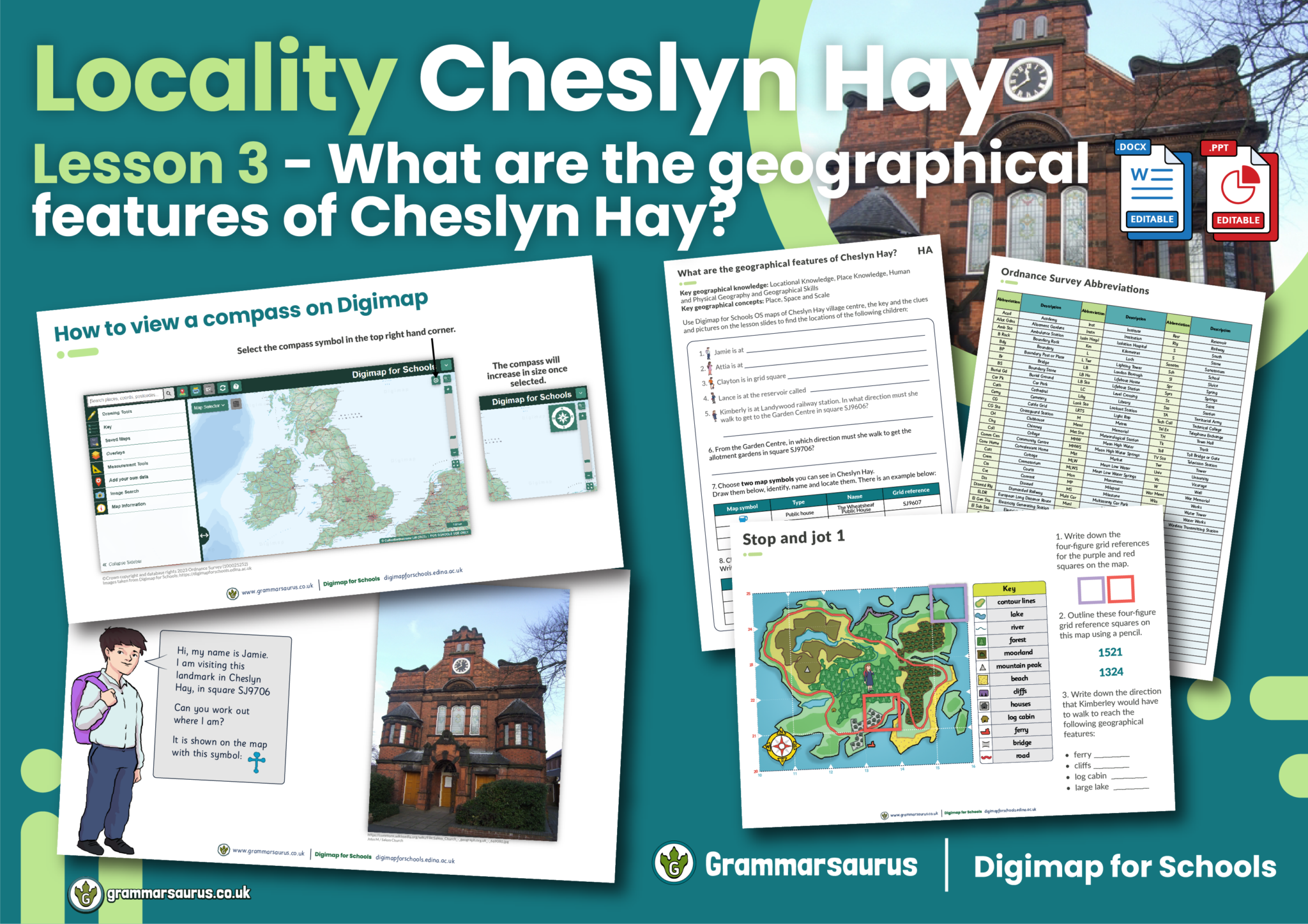 Y4 Locality Unit – What are the geographical features of Cheslyn Hay ...