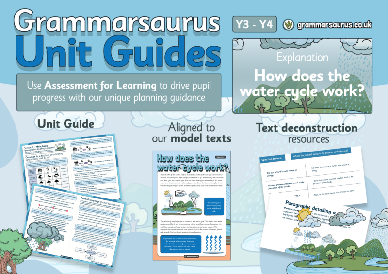Year 3/4 Unit Guide – Explanation - How does the water cycle work ...