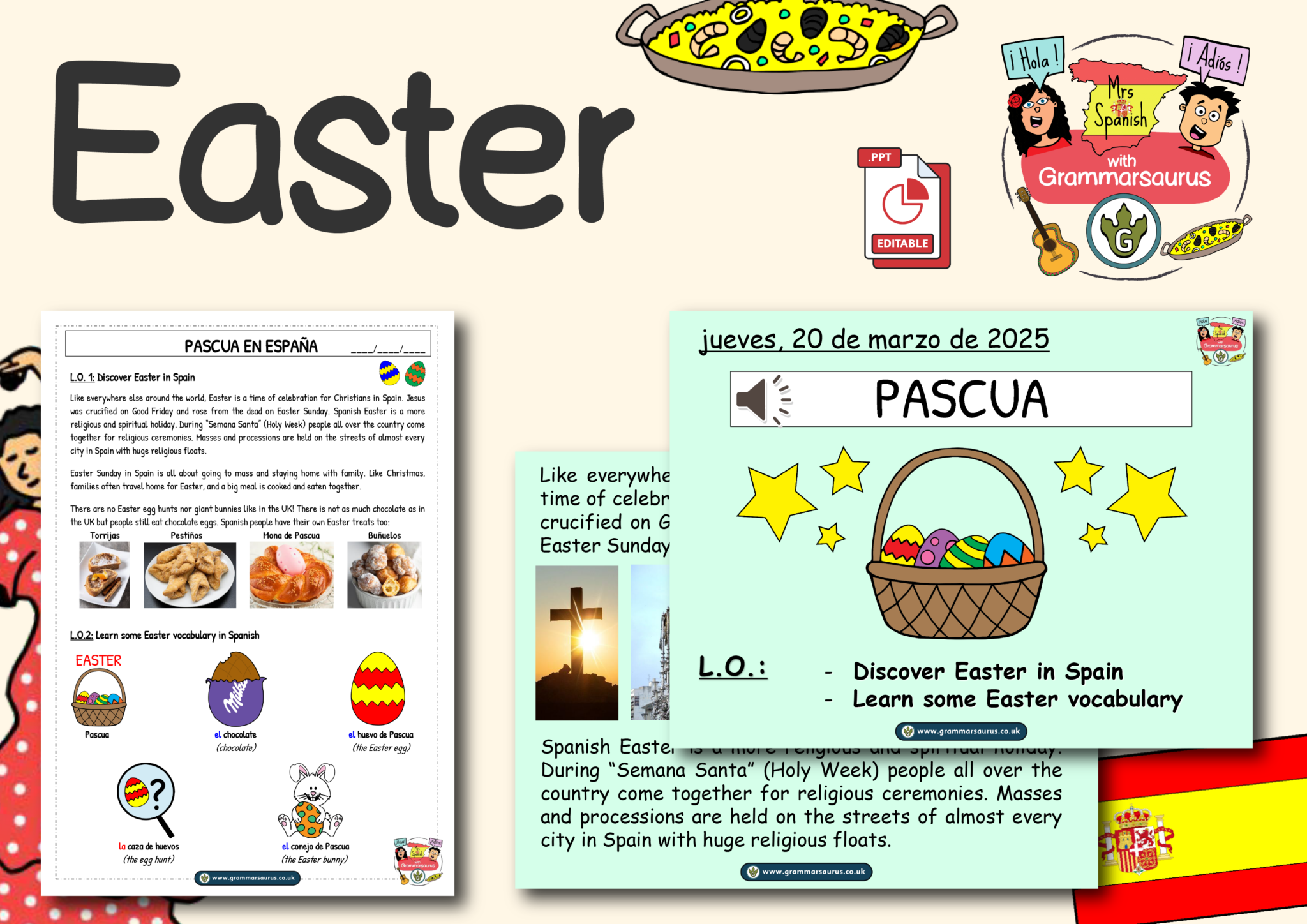 Easter - Grammarsaurus