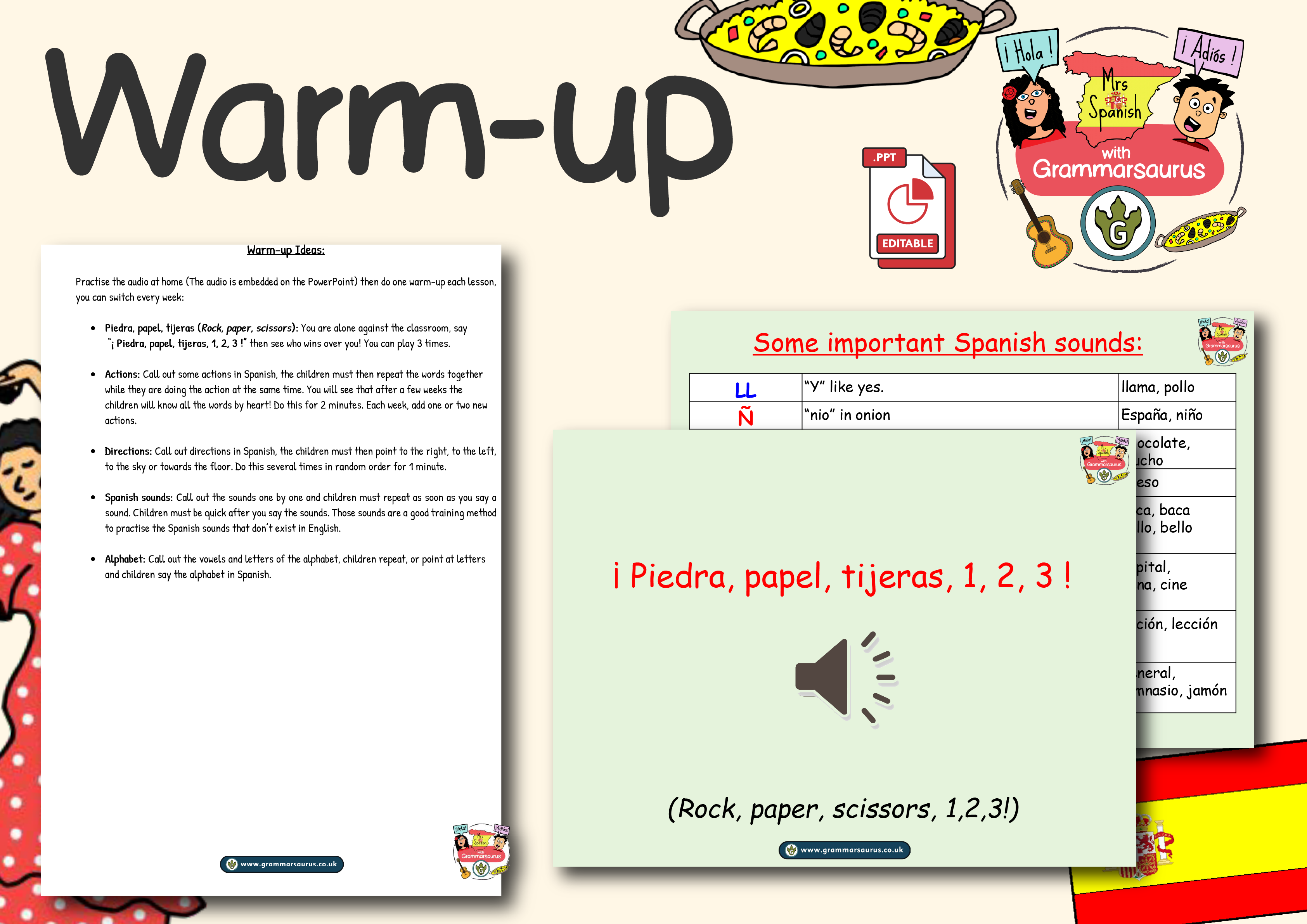 Warm up AD Web - Grammarsaurus