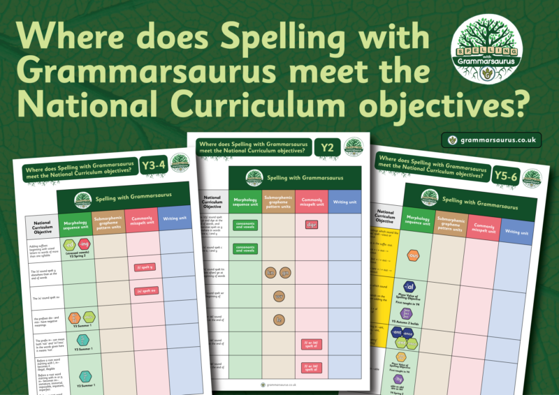 Spelling with Grammarsaurus - Where does Spelling with Grammarsaurus ...