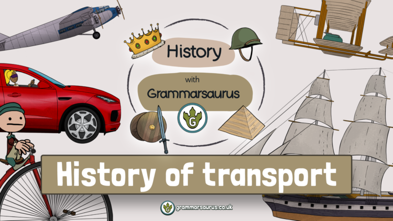 History with Grammarsaurus - Transport - Grammarsaurus